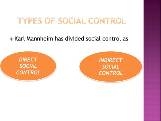 Social control | PPTX