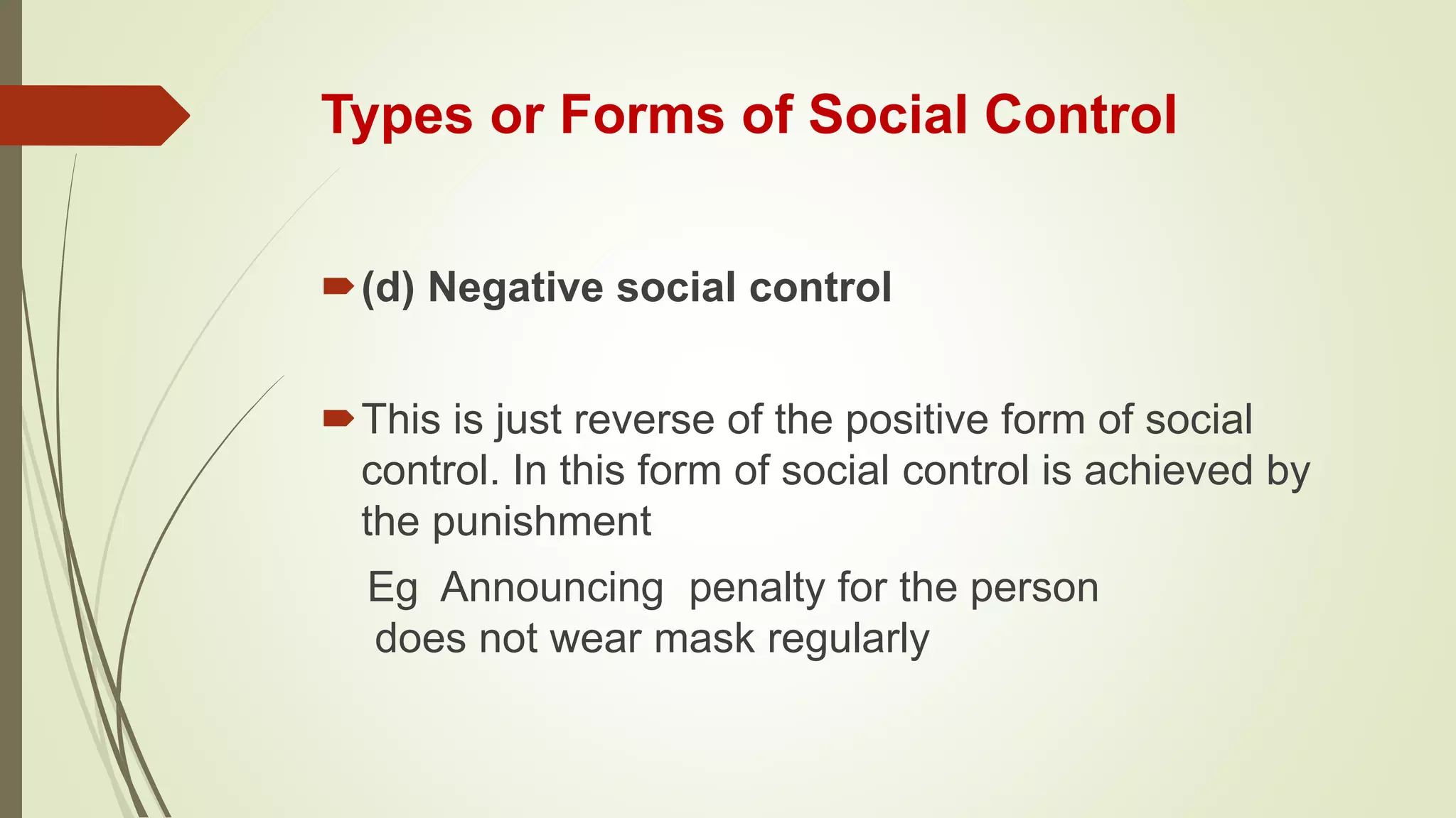 Social control | PPTX