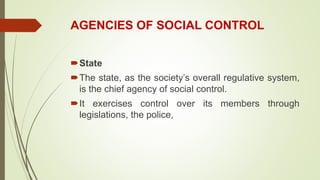 Social control | PPTX