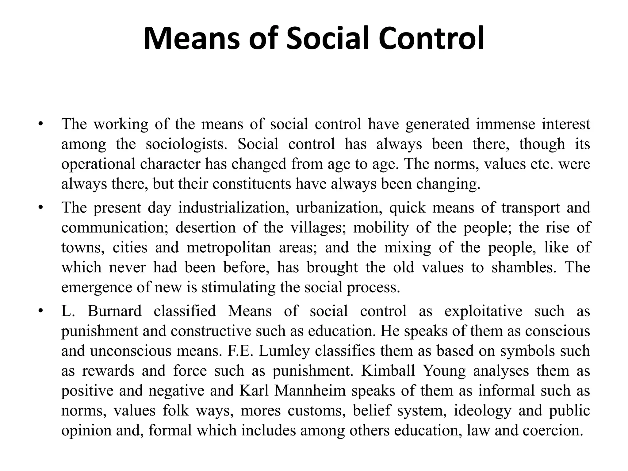 Social control | PPTX