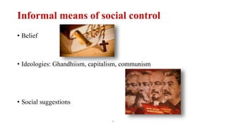 Social control | PPTX
