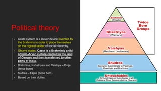 SOCIAL CONTROL AND STRATIFICATION.pptx | Hinduism | Religion & Spirituality