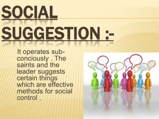 Social Control | PPTX