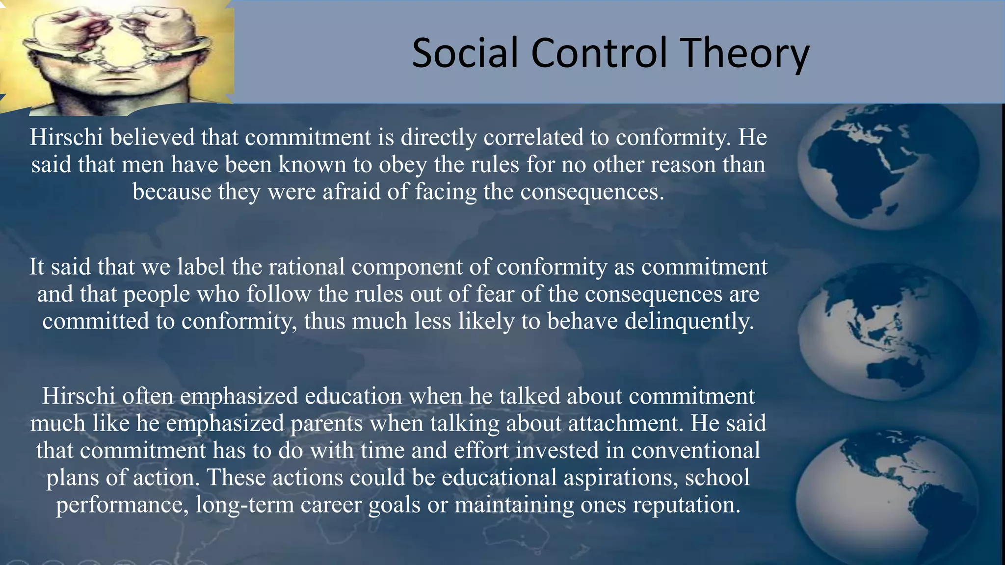 Social control theory with Philippines setting | PPTX