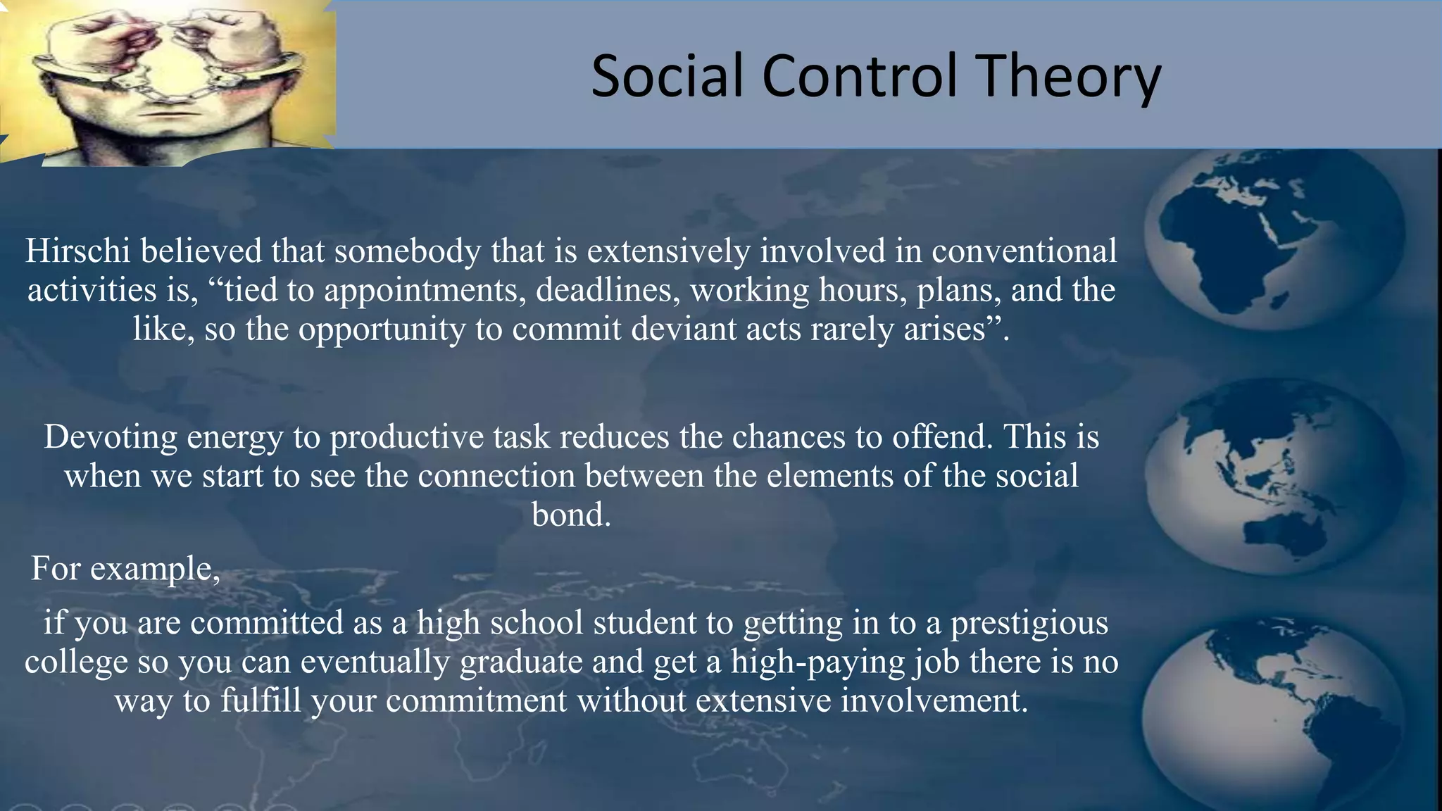 Social control theory with Philippines setting | PPTX