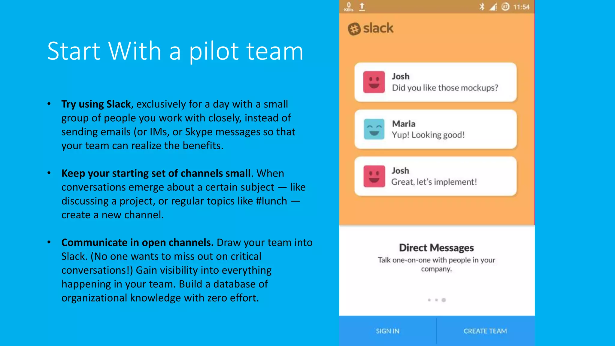 Presentation On Slack | PPTX