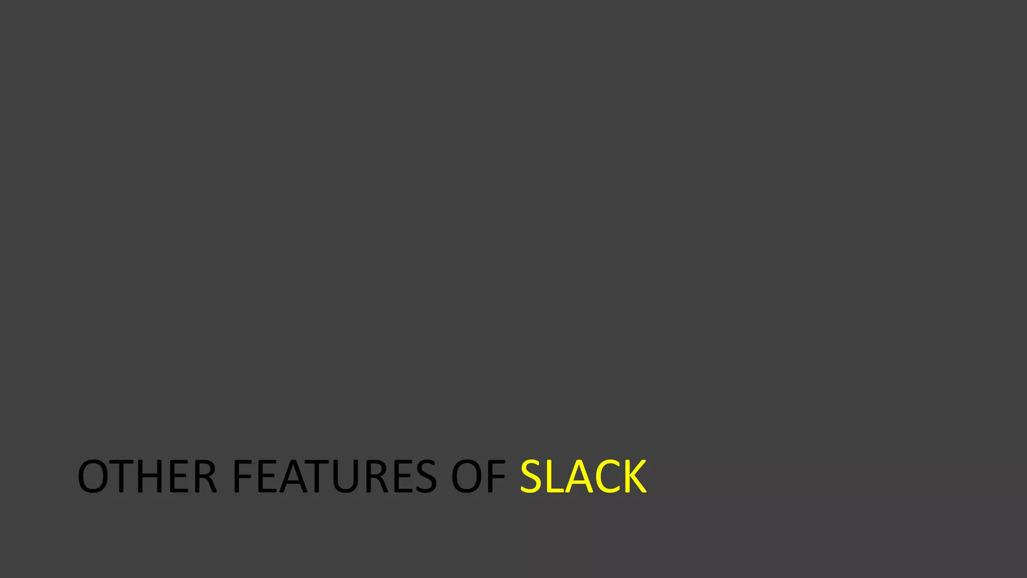 Presentation On Slack | PPTX
