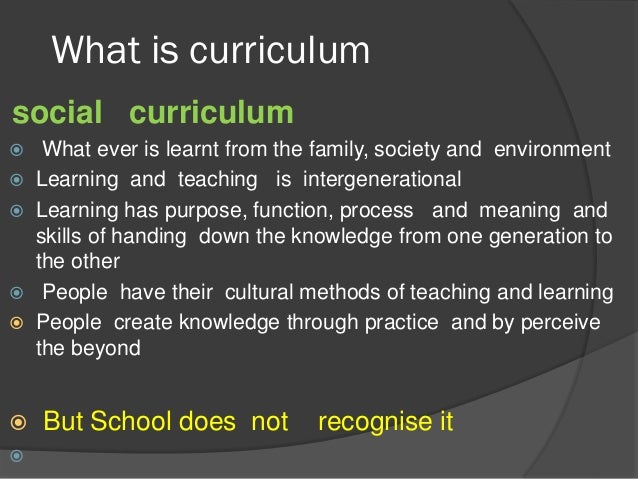 Social cosntruct of curriculum in elementary education of chhatis…