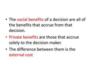 Social cost and_benefit | PPTX