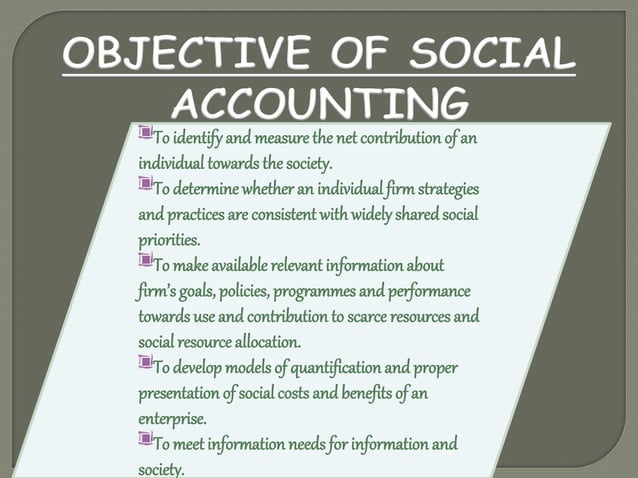 Social cost benefit analysis | PPT