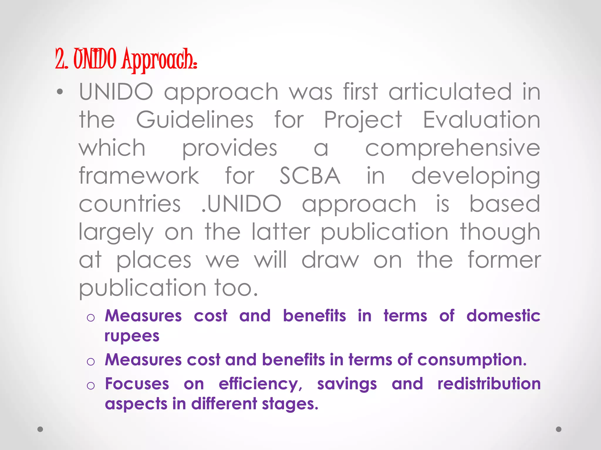 Social cost benefit analysis (scba) | PPTX