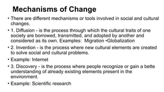 social cultural changes in generalempptx | PPTX