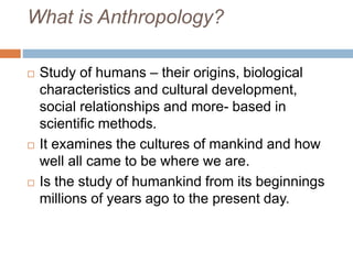 Social & cultural foundations | PPTX