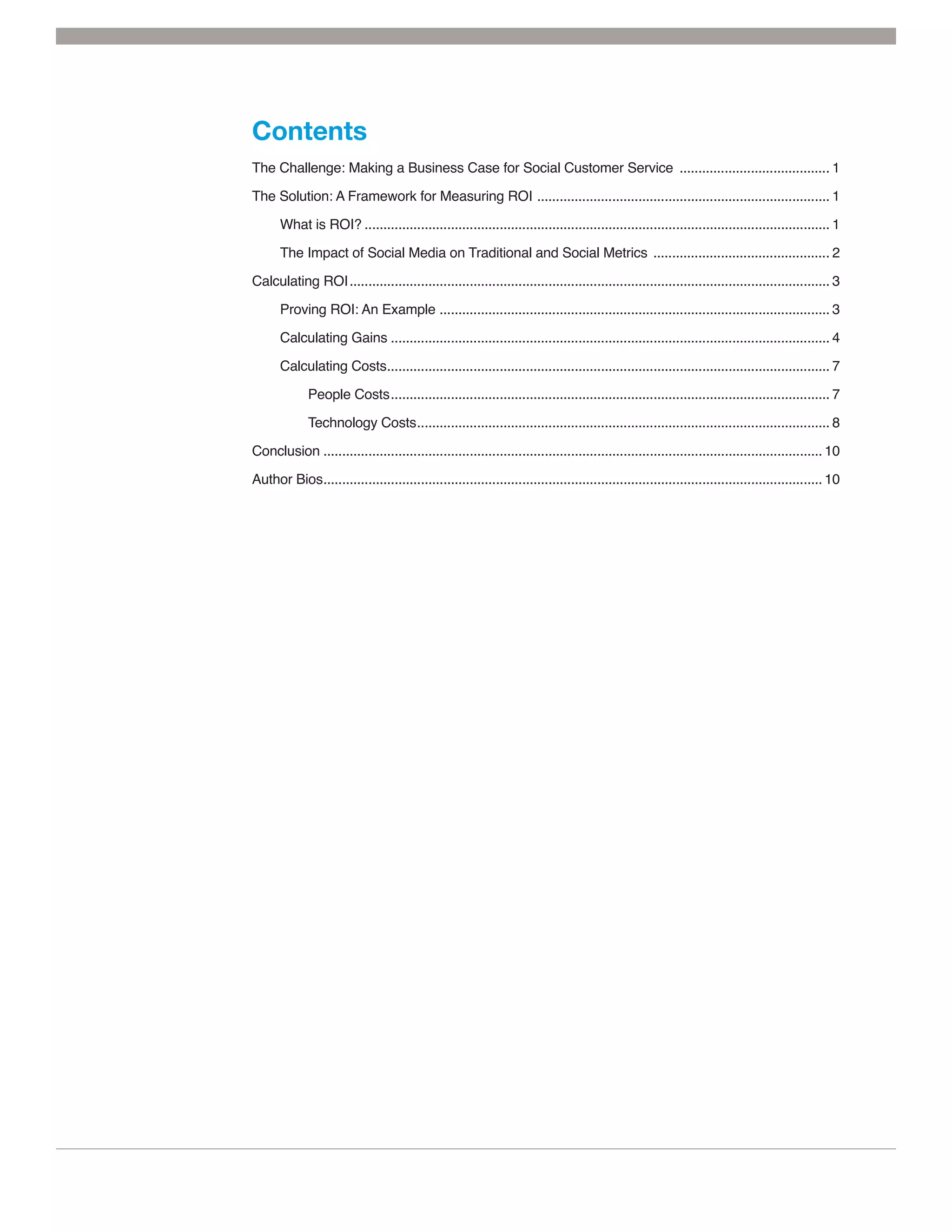 How to Calculate the ROI of Social Media | PDF | Stocks and Bonds ...