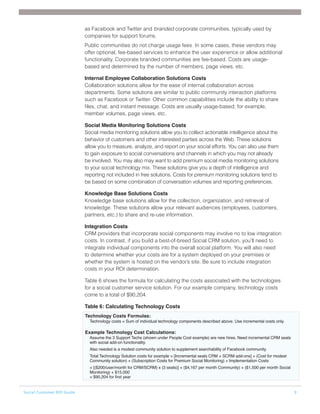 How to Calculate the ROI of Social Media | PDF | Stocks and Bonds ...