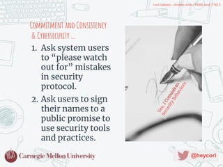 Social Cybersecurity: Ideas for Nudging Secure Behaviors Through Social ...