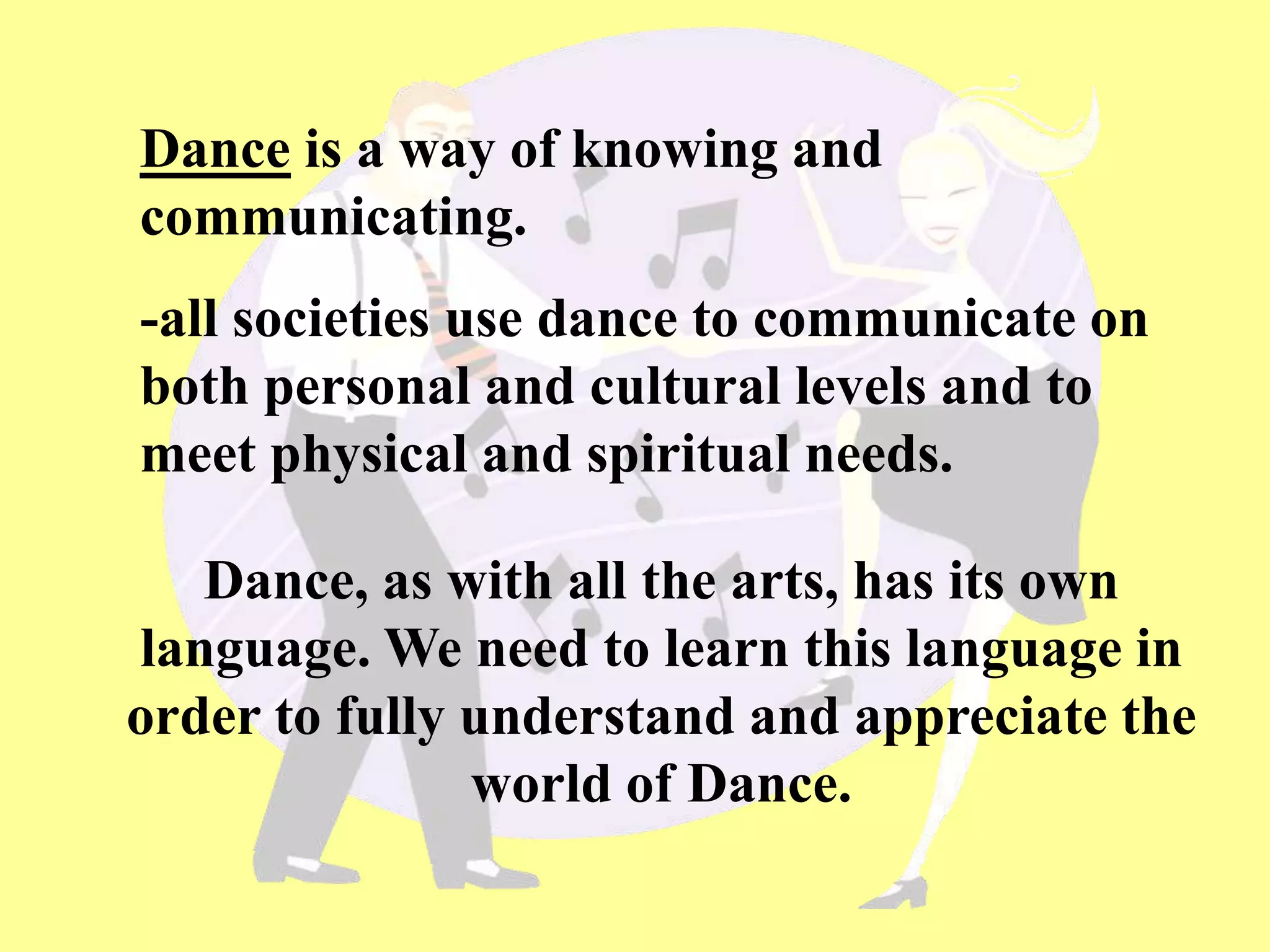 Social dance | PPSX