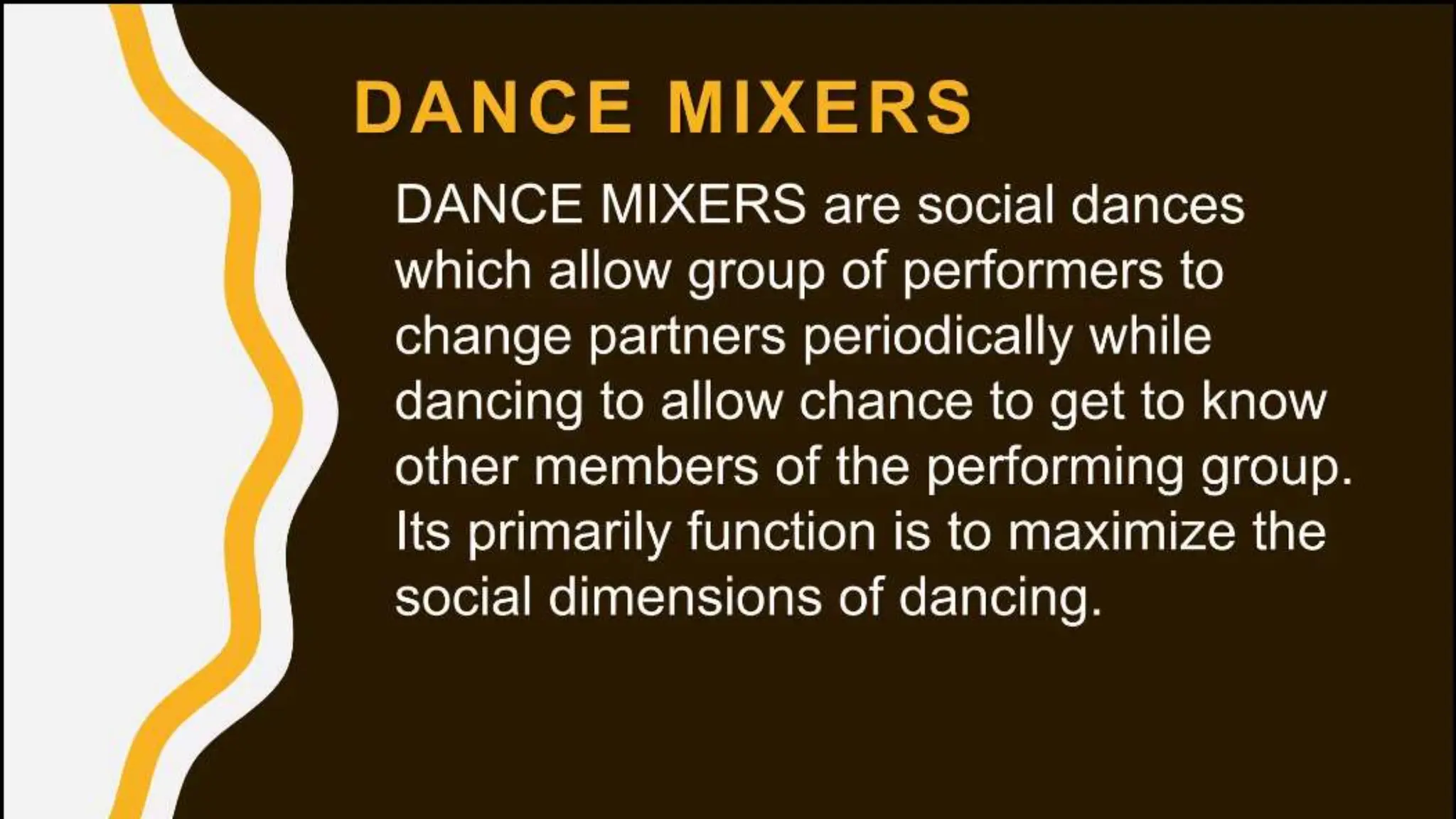 MAPEH SOCIAL DANCES AND DANCE MIXERS.pptx