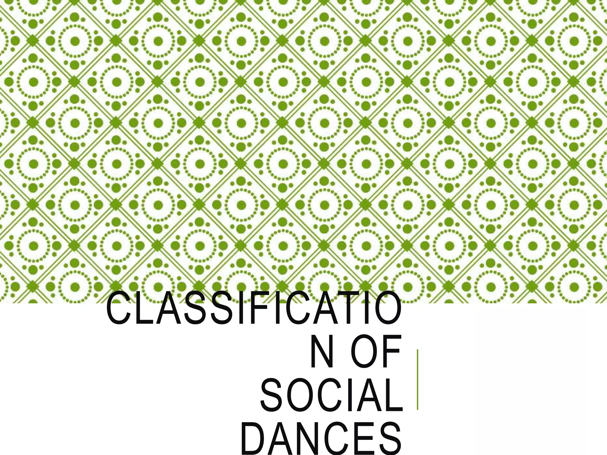 Social Dances | PPTX