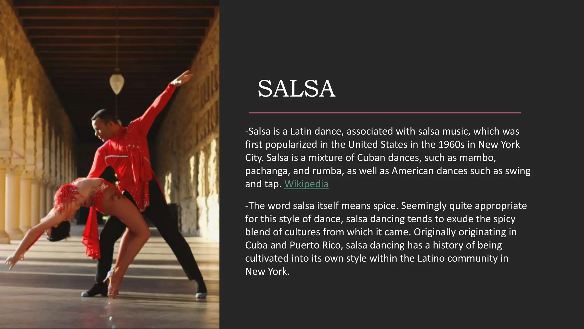 CLASSIFICATION OF SOCIAL DANCES powerpoint | PPTX