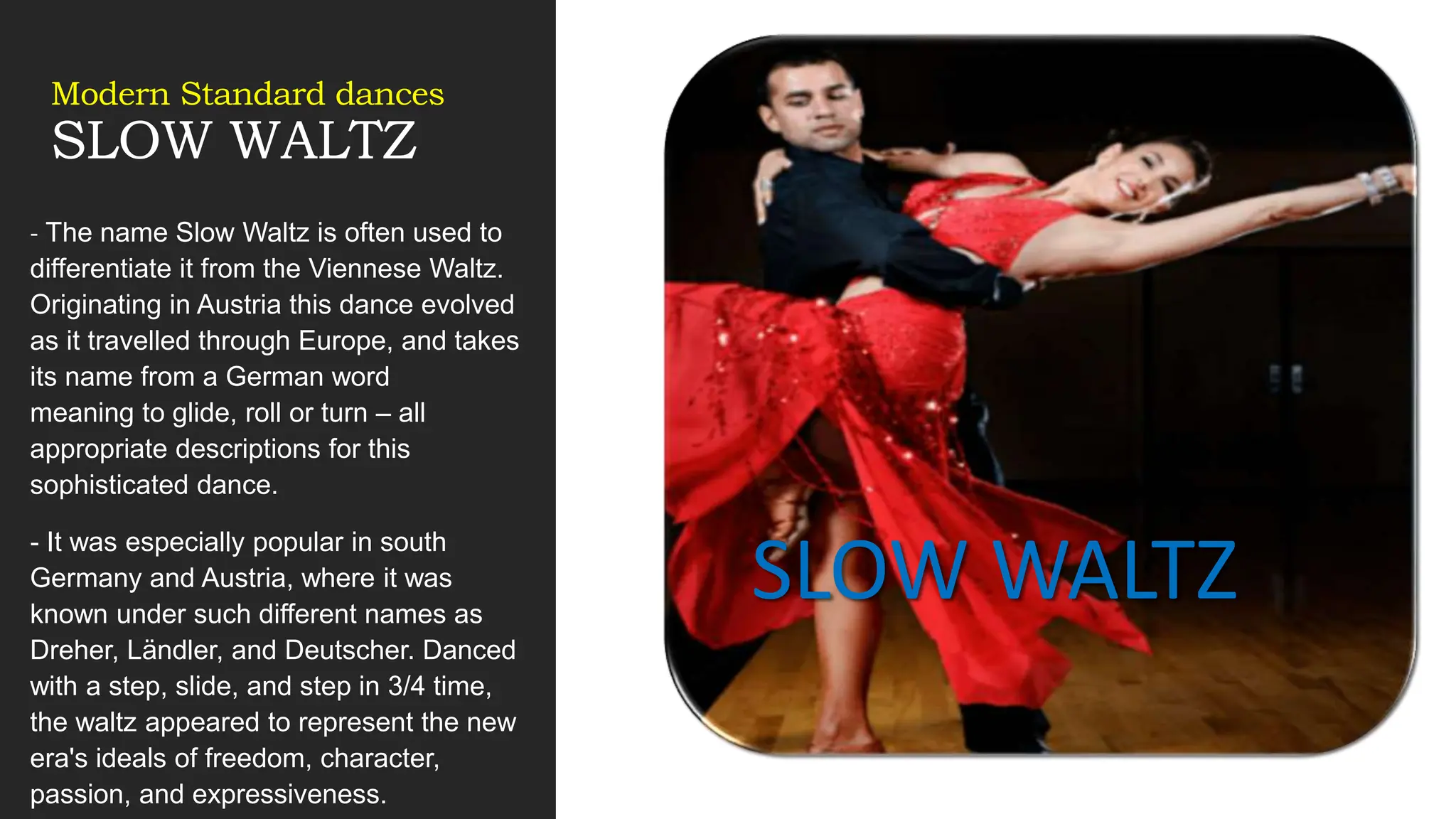 CLASSIFICATION OF SOCIAL DANCES powerpoint | PPTX