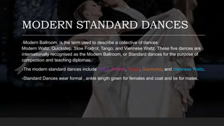CLASSIFICATION OF SOCIAL DANCES powerpoint | PPTX