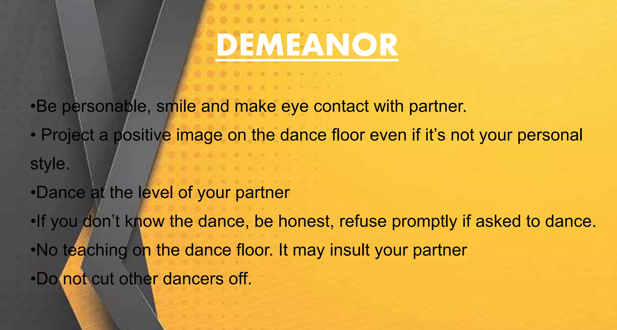 Social dances and Dance Mixers | PPTX