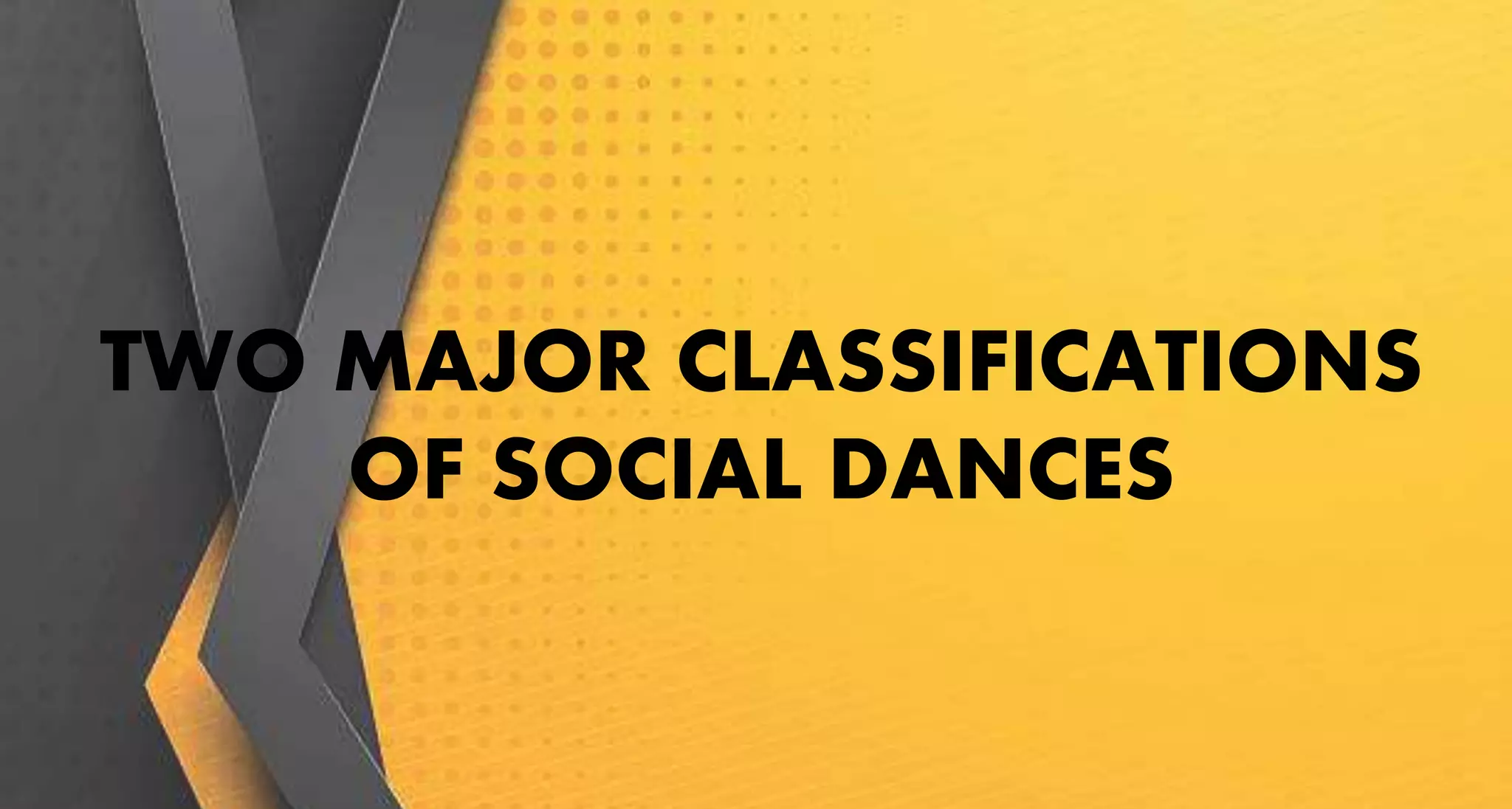 Social dances and Dance Mixers | PPTX