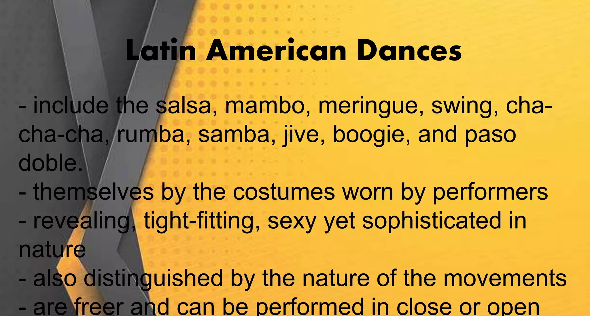 Social dances and Dance Mixers | PPTX