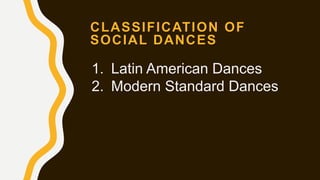 MAPEH Grade 9 - PE - Social Dances and Dance Mixers - Second Quarter | PPTX