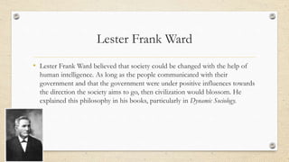 Social Darwinism & Lester Frank Ward | PPTX