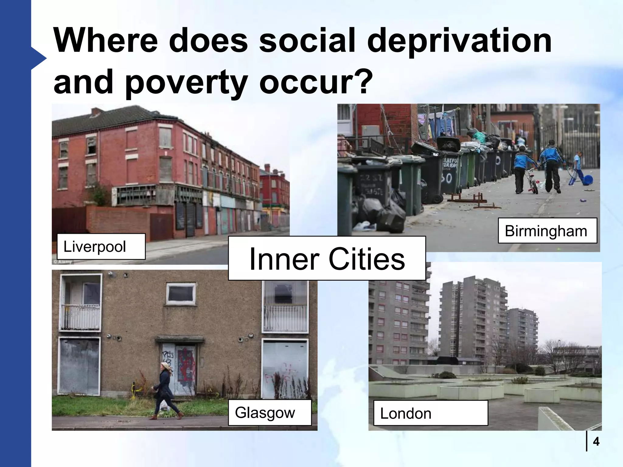 Social deprivation and poverty powerpoint | PPTX
