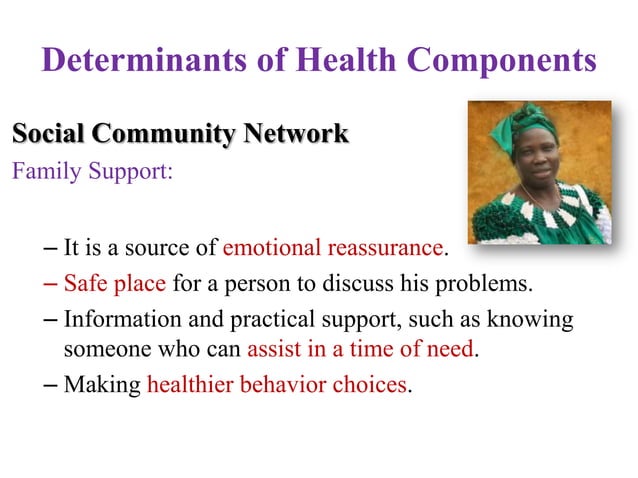Social determinants of health | PPTX
