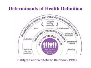 Social determinants of health | PPTX
