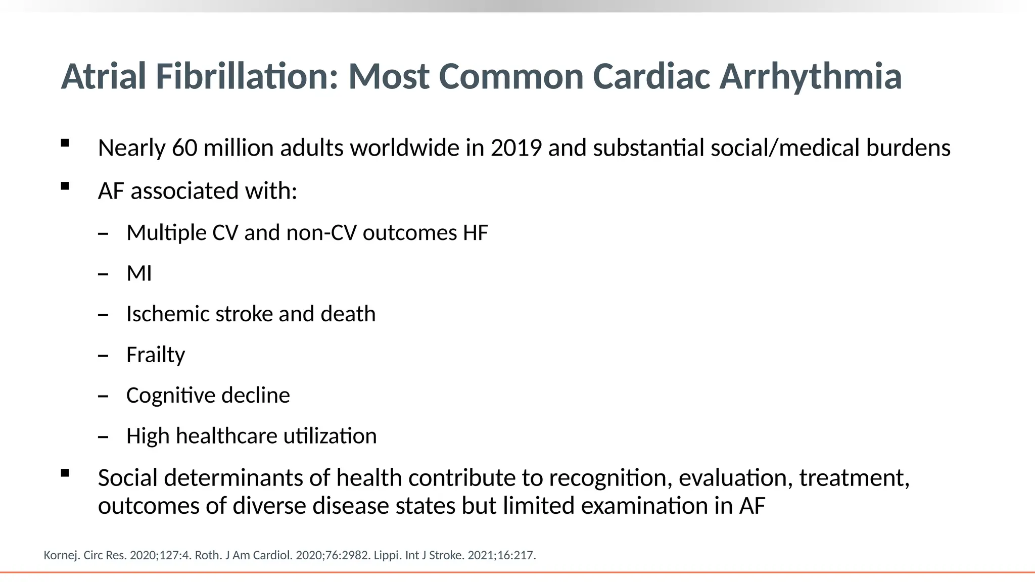Social Determinants of Health in Non Valvular Atrial Fibrillation NVAF.pptx