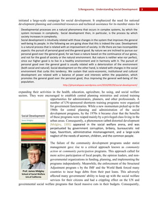 Understanding Social development | PDF