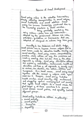 BPA/MPA notes, Social development notes.pdf | Law