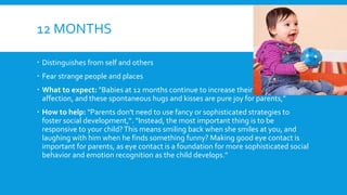 Social development on child (up to 8 years) | PPTX