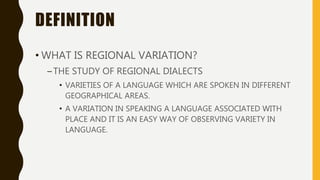 Social dialect | PPT