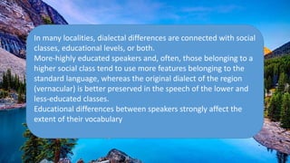 Social dialect | PPTX