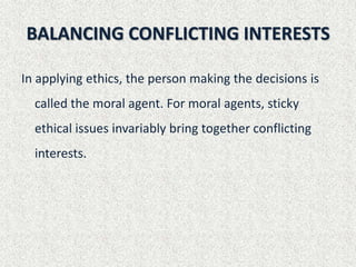 Social dimension and the ethics of communication | PPT