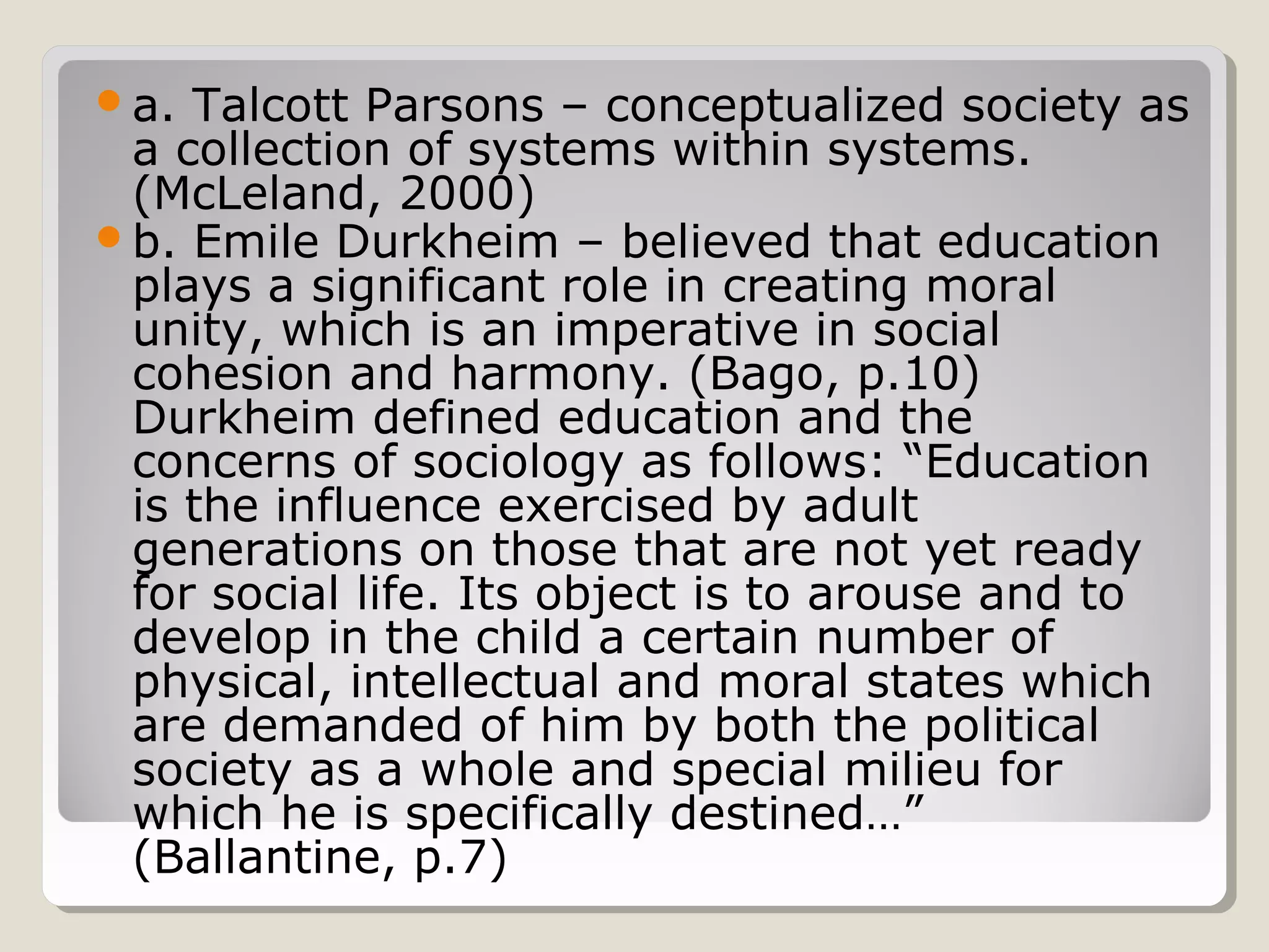 Social dimensions of_educatio_npart_1 | PPT