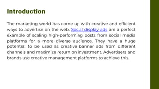 Social Display Ads A Smart Advertising Technique | PPT