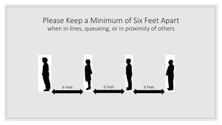 Social Distancing - Safe Six - Floor Marking Guide | PPT