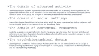 Social domain: theory interpreting intercultural communication | PPTX