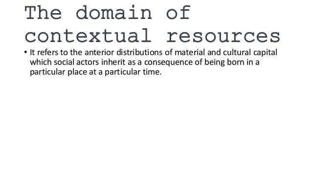 Social domain: theory interpreting intercultural communication