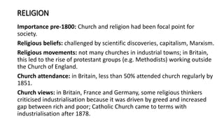 INDUSTRIAL REVOLUTION ON DIFFERENT CLASSES. | PPTX