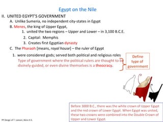 (Social) Egyptian Civilization | PPT | Hinduism | Religion & Spirituality