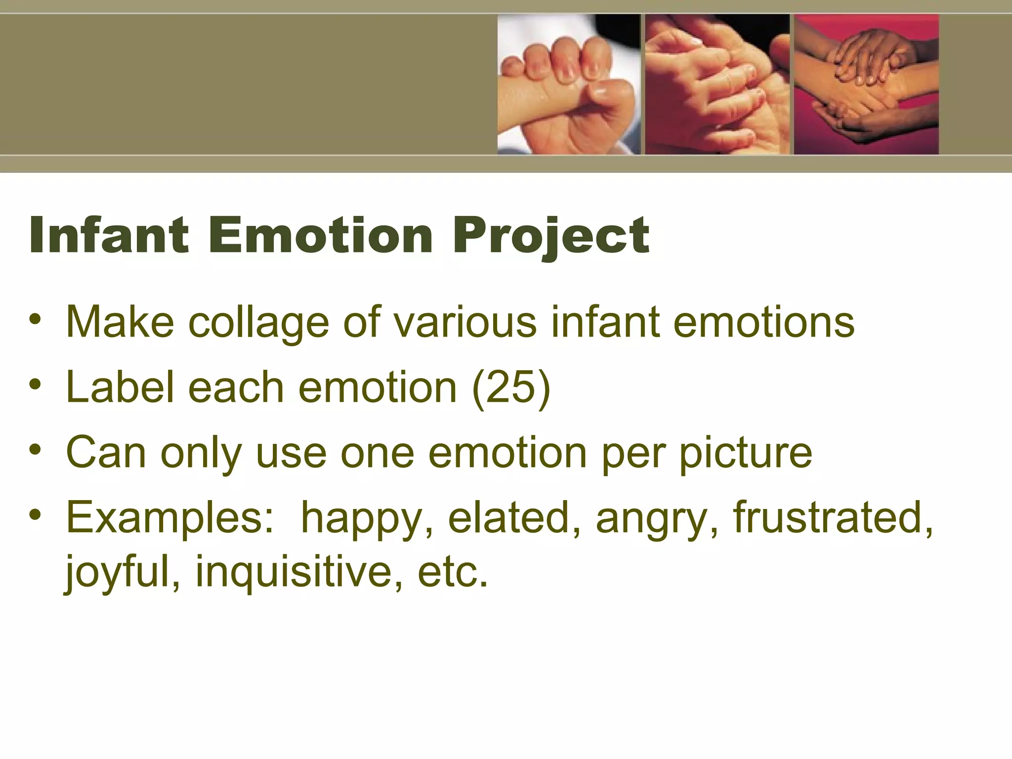 Social emotional development infants | PPT