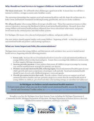 Social and Emotional Health of Children Birth to Age 8 Fact Sheet | PDF